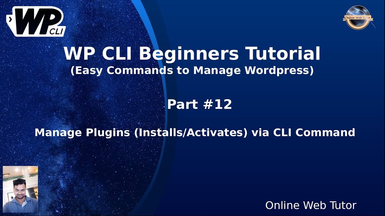 Wordpress WP CLI Tutorials for Beginners #12 Manage Plugins (Installs/Activates) - WP CLI Command