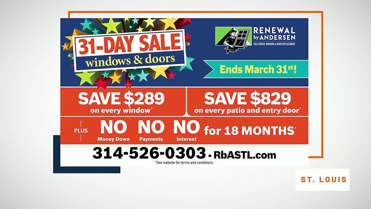 Big Sale on Windows and Doors from Renewal by Andersen!