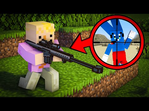 I Snuck GUNS into a YouTuber's Minecraft Server