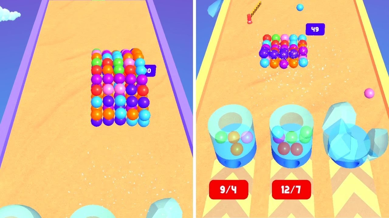 Bouncing Balls 3D ⚽🏀⚾ Gameplay | iOS | Mobile Game