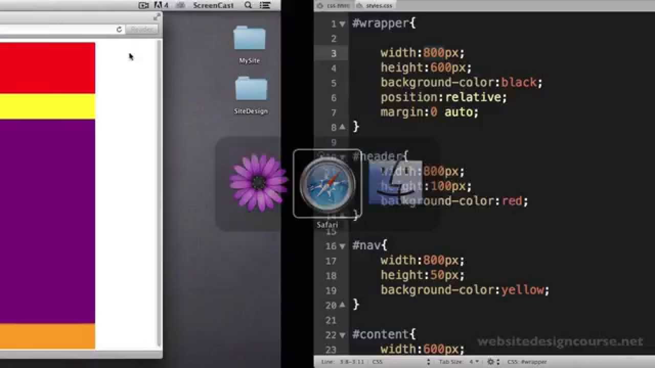 16 CSS Positioning Example