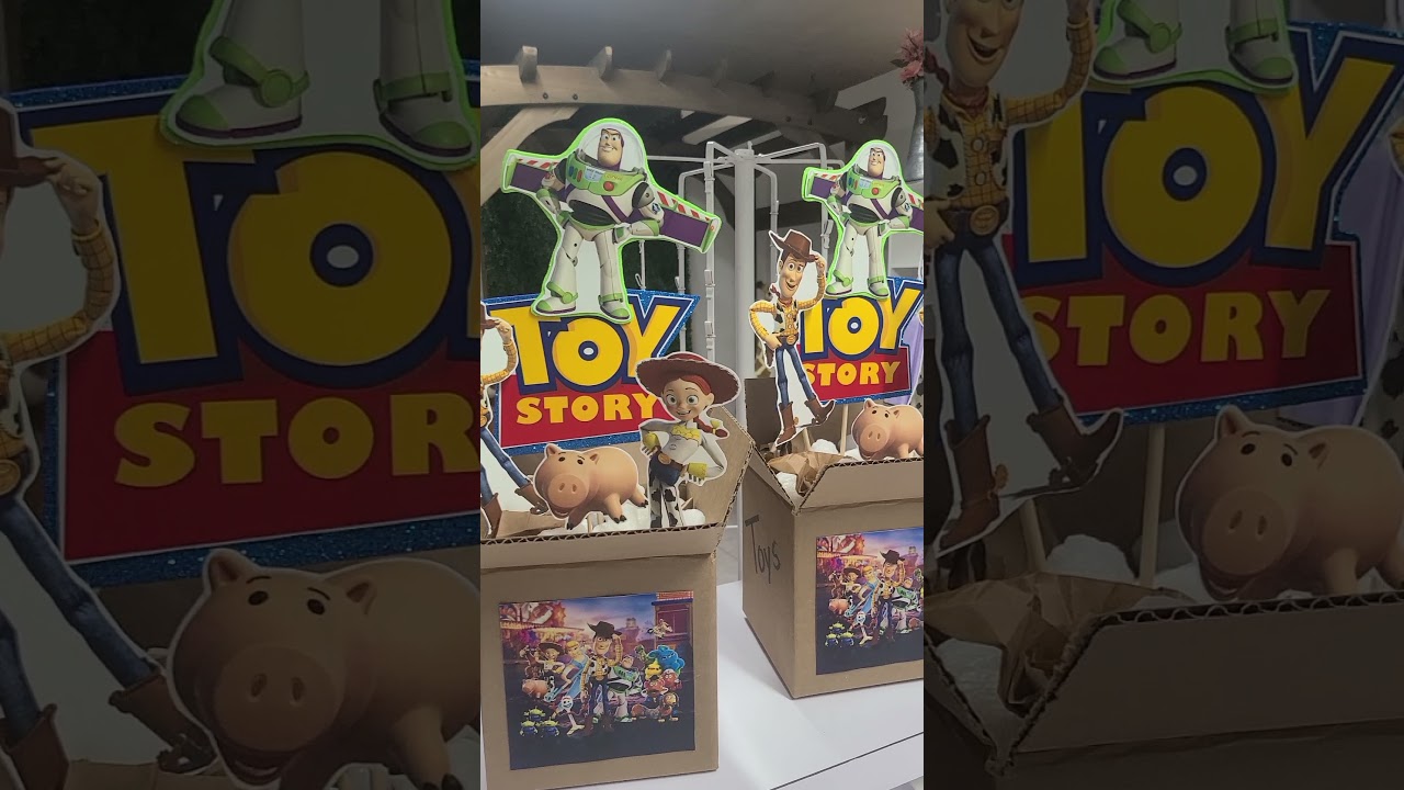 Centros de Mesa Toy Story