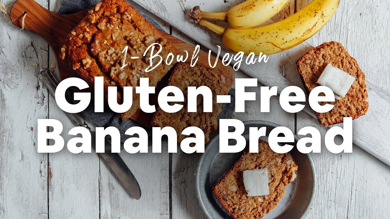 1-Bowl Vegan Gluten-Free Banana Bread | Minimalist Baker Recipes