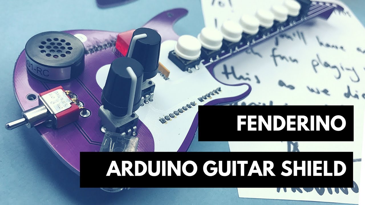 Assembling Fenderino – Arduino Guitar Shield