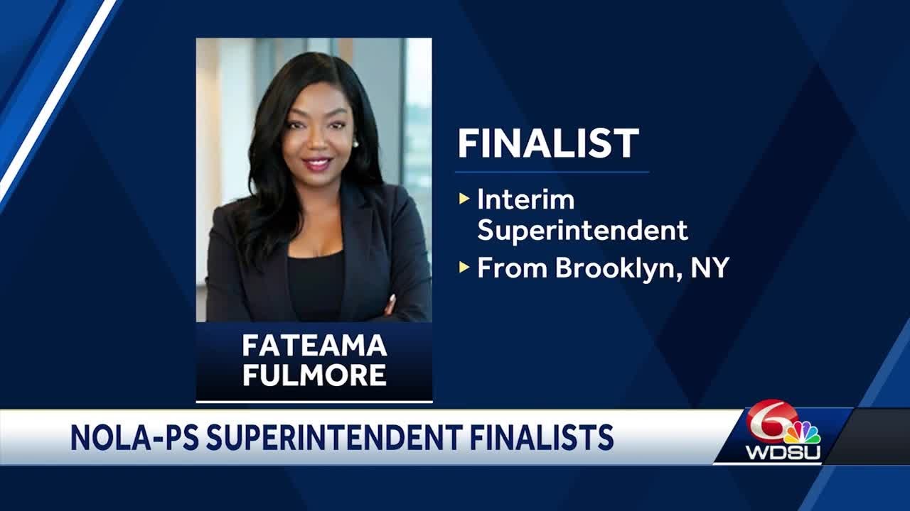 Superintendent finalist selected by Orleans Parish School Board