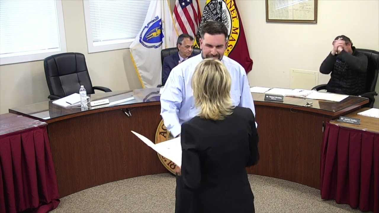 Selectmen Swearing in Ceremony April 29, 2026