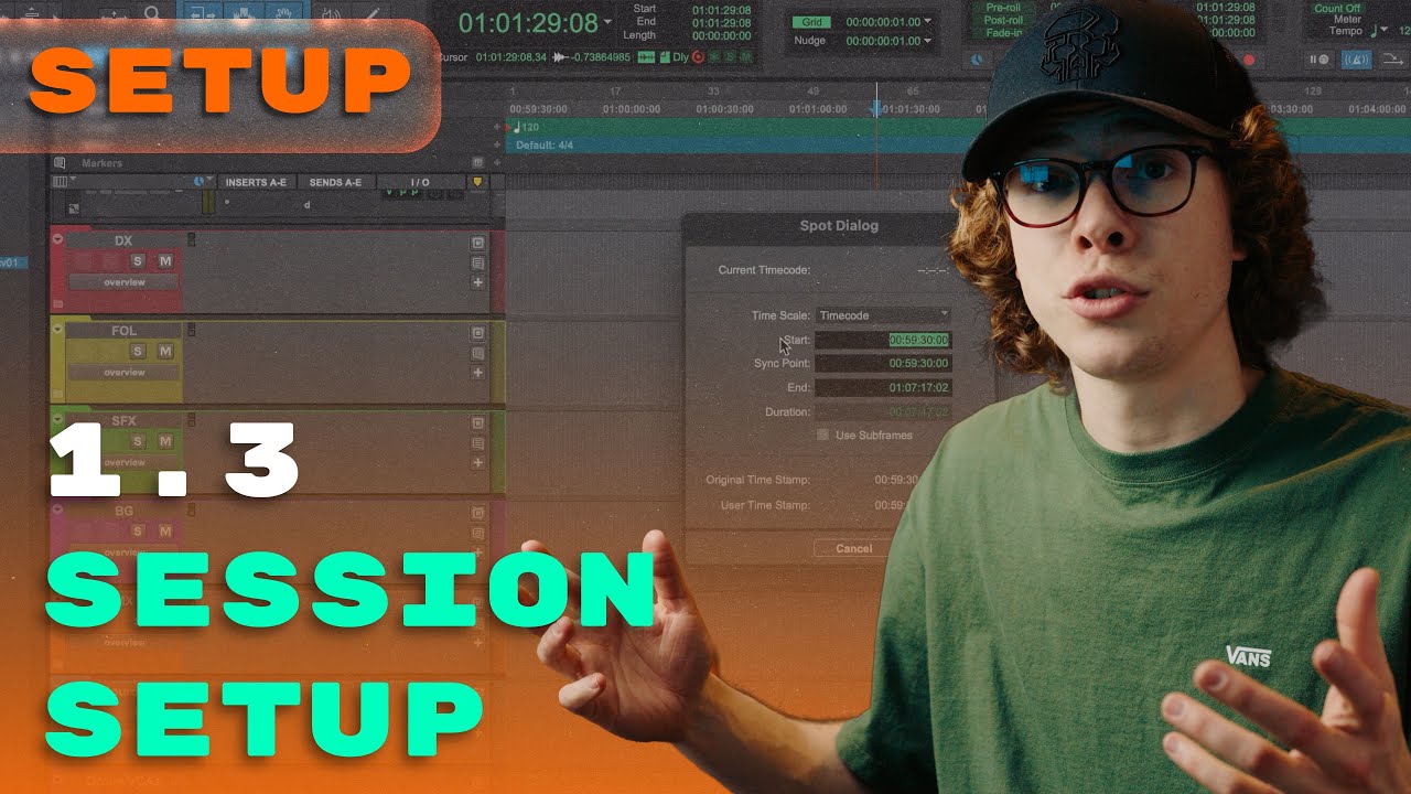 Post Sound 1.3 | Pro Tools Session Setup