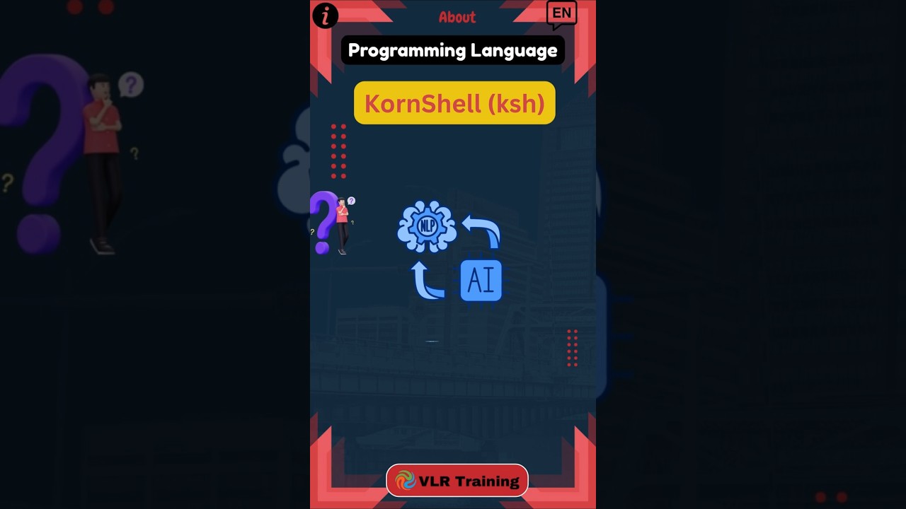 About KornShell (ksh )programming Language