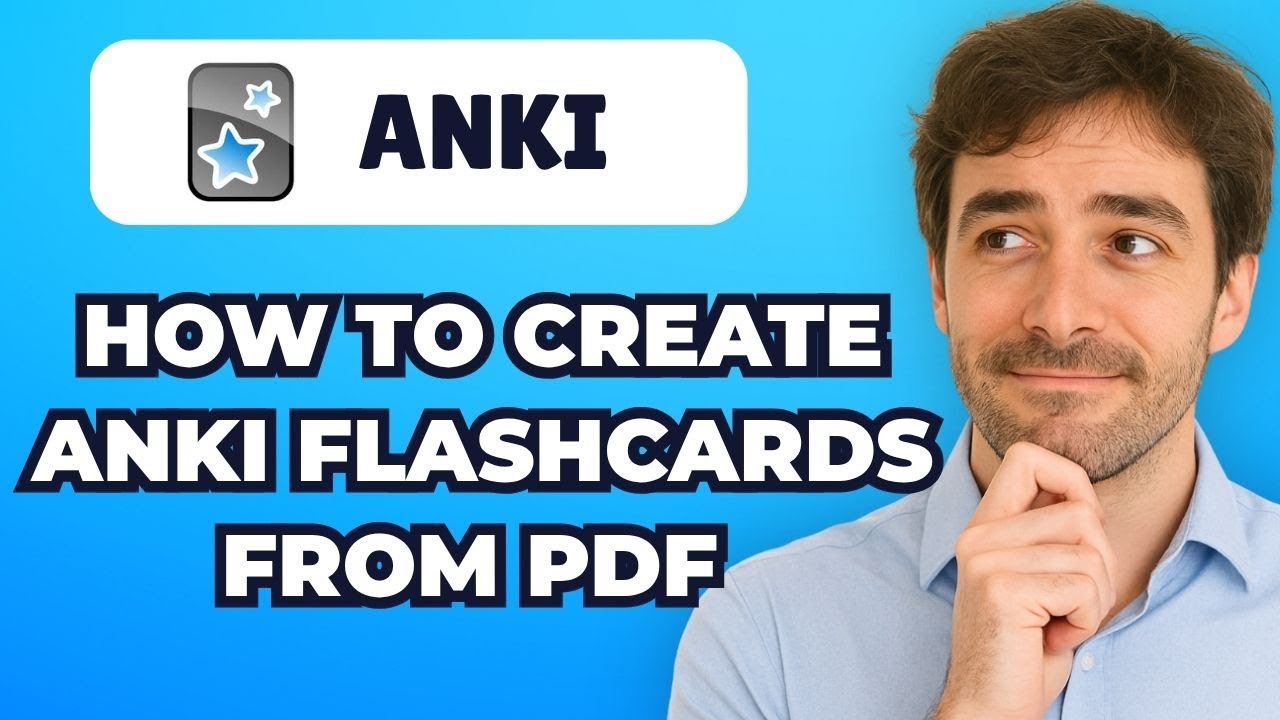 How to Create Anki Flashcards from PDF (Easy)