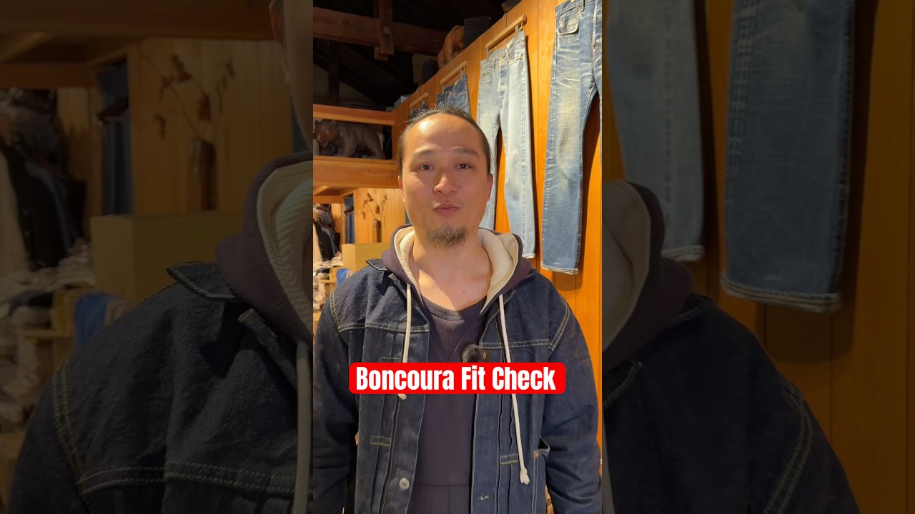 Hiro shows off his full Boncoura fit in Osaka #japanesedenim #selvedgedenim