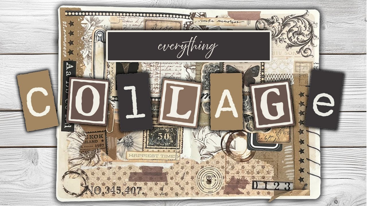 10 Simple Collage Techniques - MUST TRY! (beginner friendly)