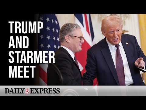 IN FULL: Donald Trump and Keir Starmer on Gaza, Ukraine and trade tariffs