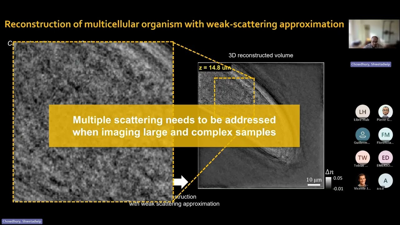 Computational bio-imaging via inverse scattering