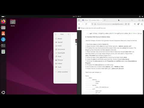 [Odoo 18] Instalasi Odoo 18 Pada Ubuntu Desktop 24.04 | Tutorial Odoo