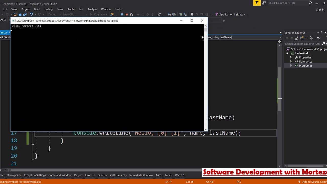 Reorder method parameters refactoring