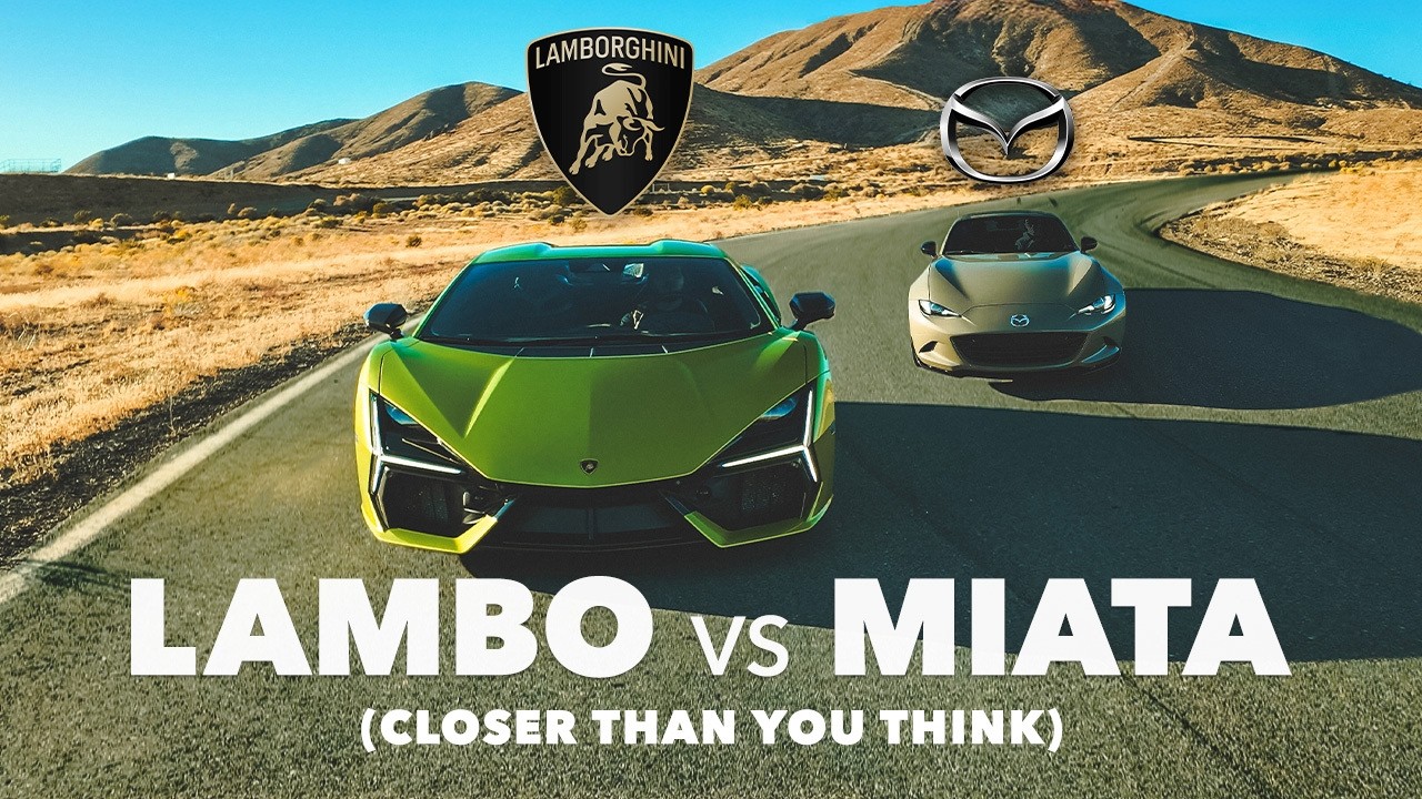 Mazda MX-5 Miata Drag Races Lamborghini Revuelto, Prepare To Be ...