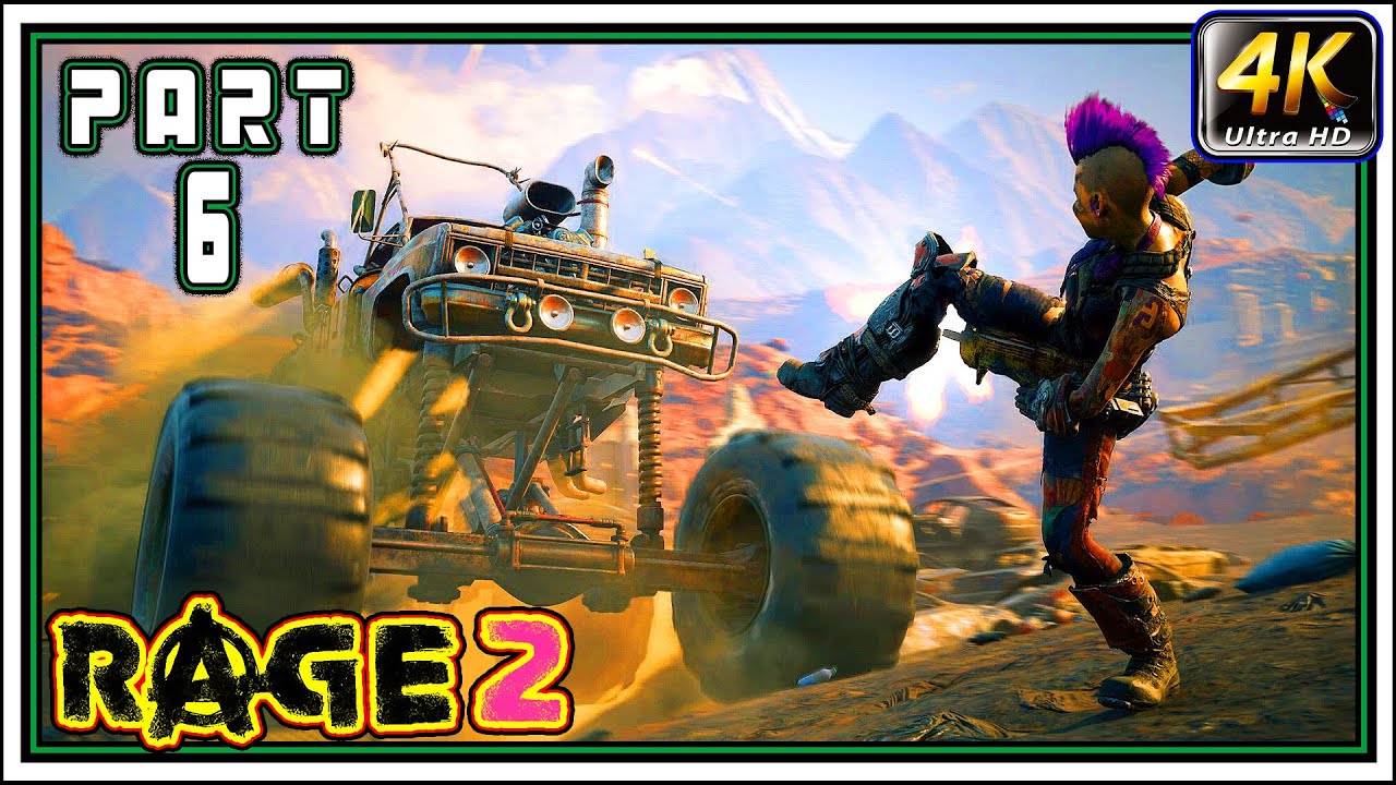 RAGE 2 Gameplay Walkthrough PART 6 - Loosum Projects [4K 60FPS] - No Commentary