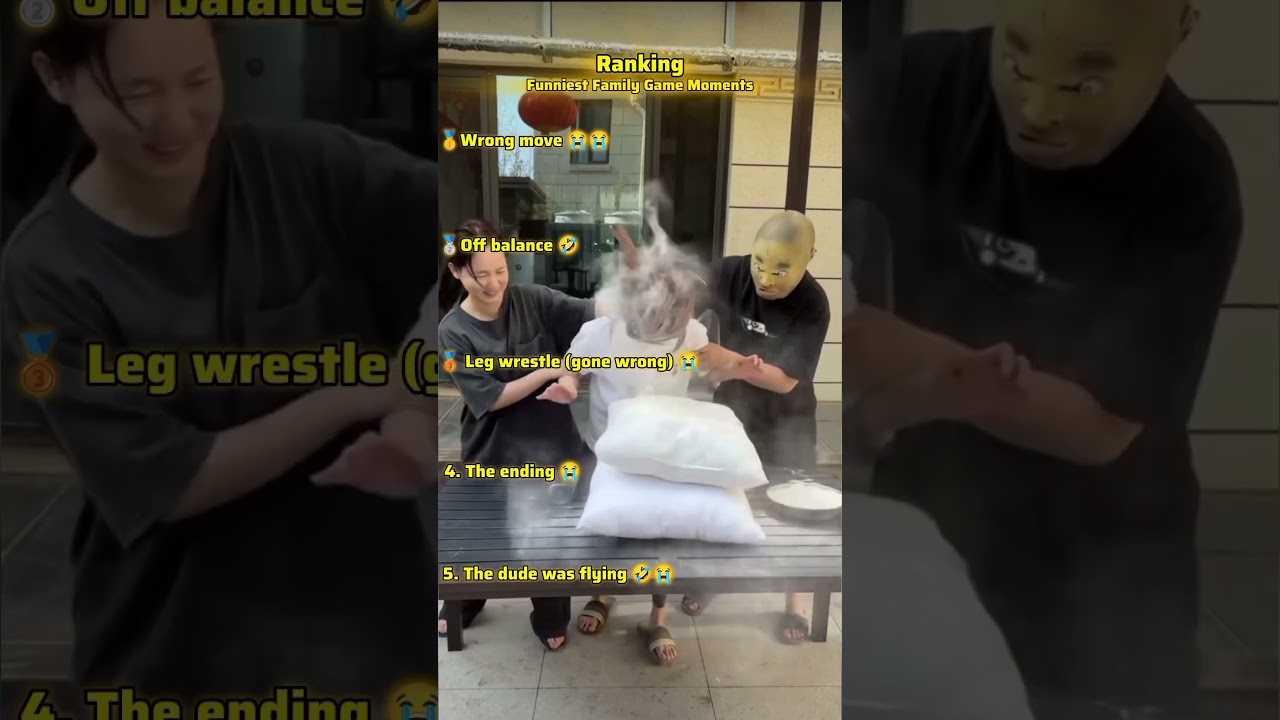 Ranking Funniest Family Game Moments #shorts #nobatidao