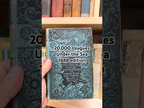 “ 20,000 League Under the Sea “ by Jules Verne #booklovers #booktube