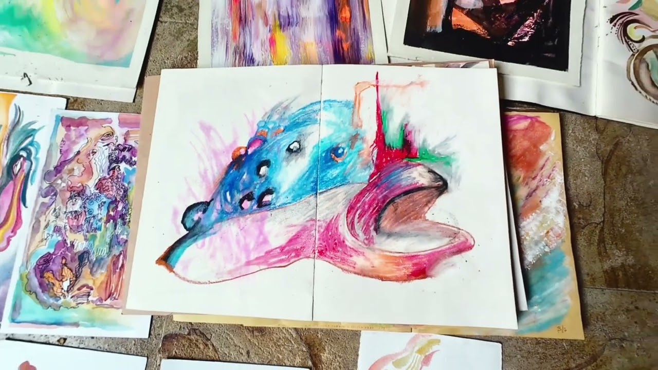 Drawings from the Road. Art as Self-Regulation