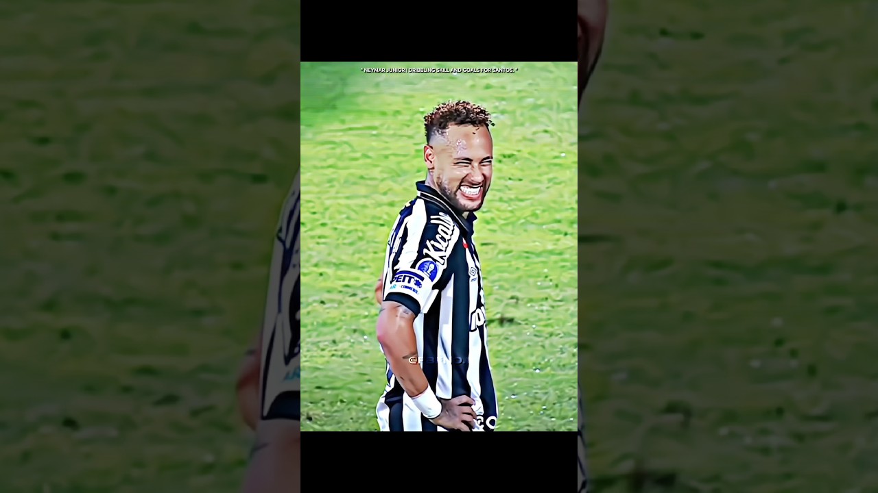 Neymar skills | Santos vs Recoleta 💫