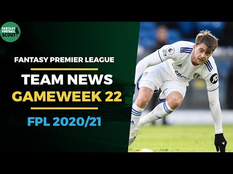 FPL Tips 2020/21: Gameweek 22 Preview - Team News for GW22 | Fantasy Premier league