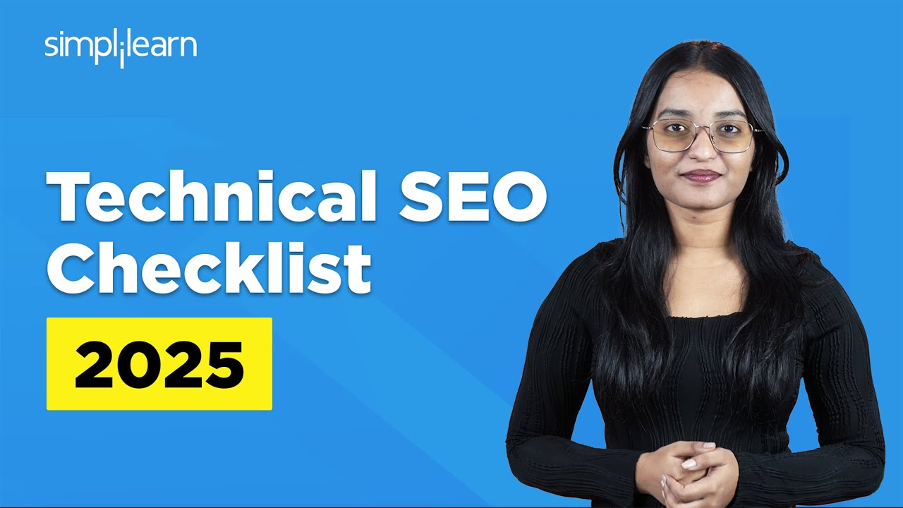 Technical SEO Checklist 2026 | Technical SEO Tutorial 2026 | What Is Technical SEO | Simplilearn
