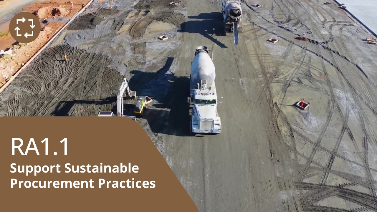 Credit Highlight RA1.1: Support Sustainable Procurement Practices