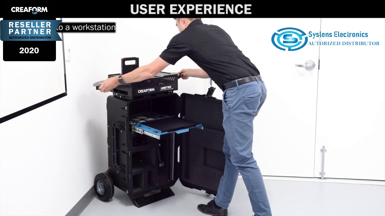 Optimizing Productivity with the Creaform Portable Workstation