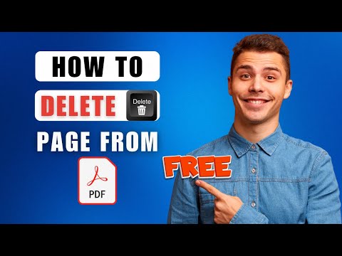 How to Delete Page in PDF File | How to Remove Pages from PDF 2024