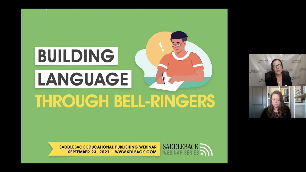 Building Language Through Bell-Ringers
