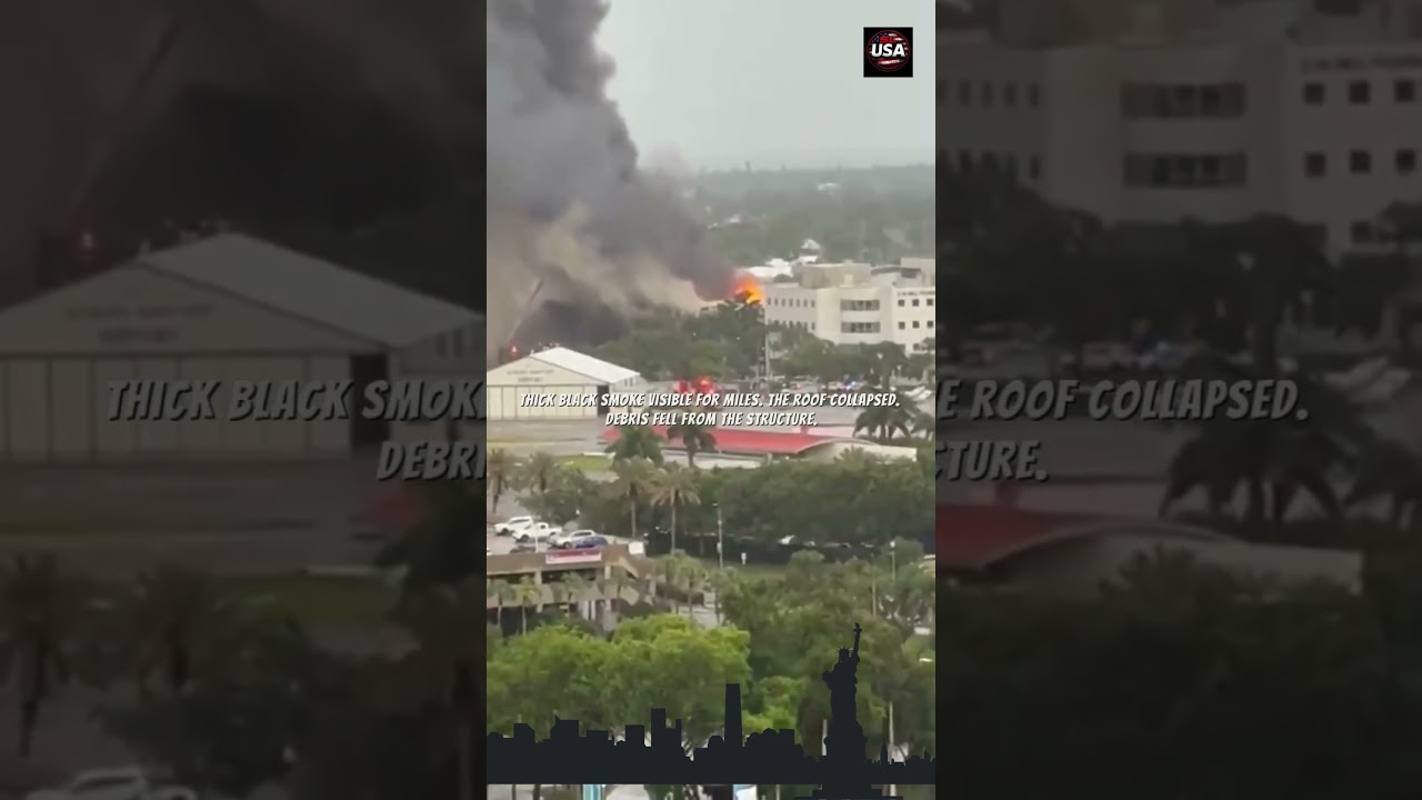 USF St. Petersburg Marine Science Lab DESTROYED by Two-Alarm Fire  Decades of Research at Risk.