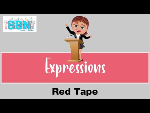 Red Tape.