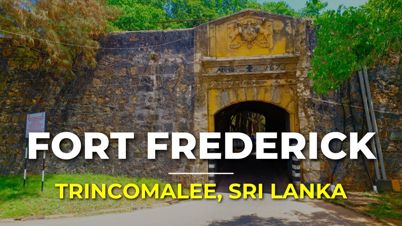 The Iconic Fort Frederick in Trincomalee, Sri Lanka 🏰 | VLOG