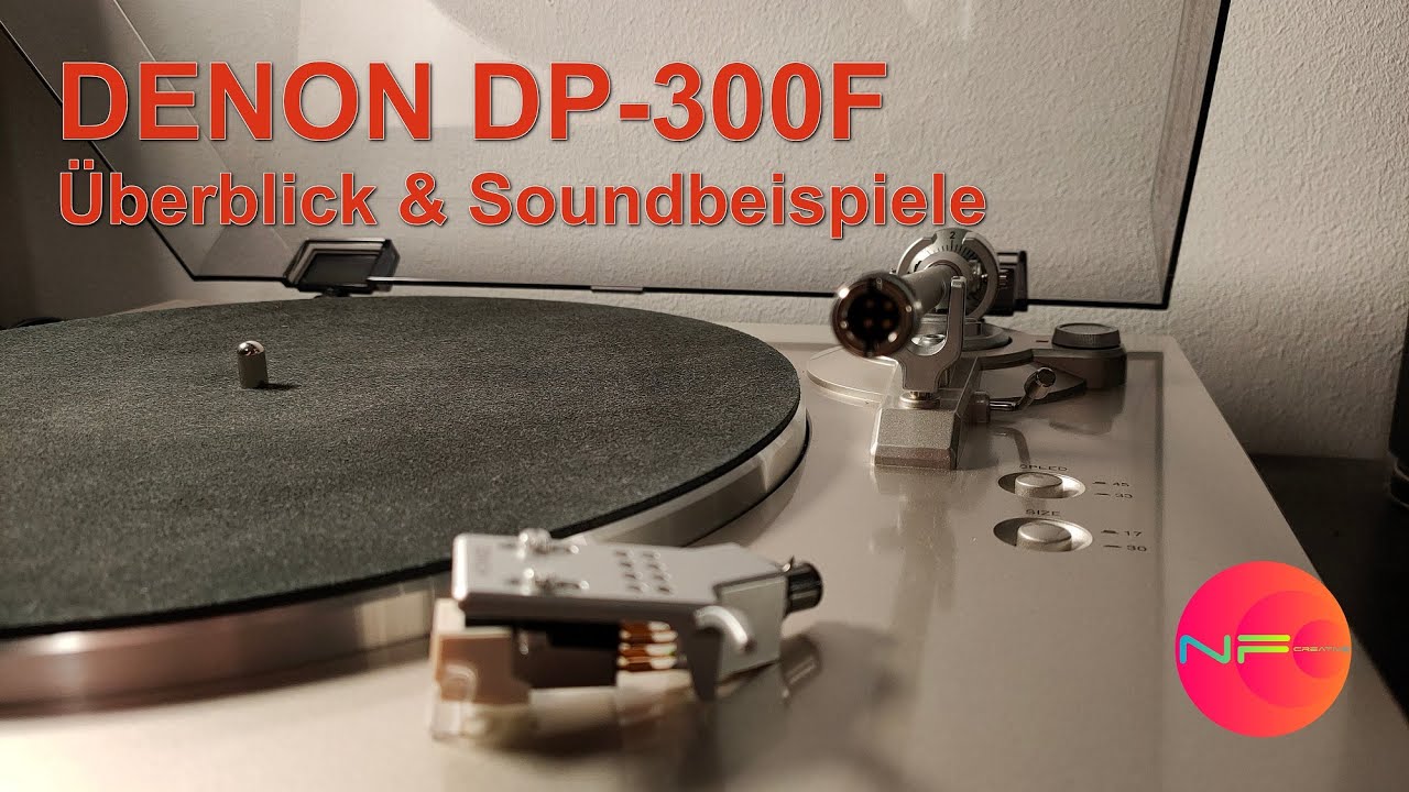 Denon DP-300 F Plattenspieler Test 2026
