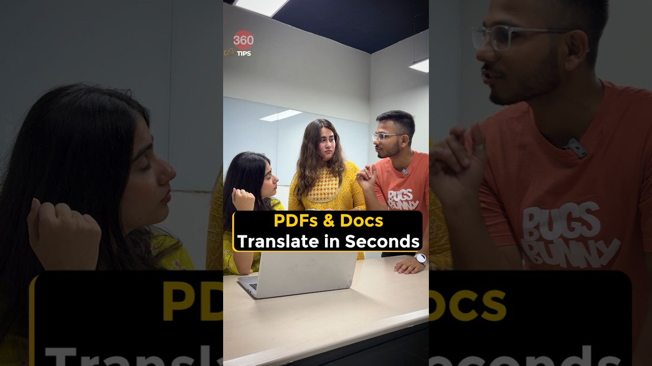 Translate Any Docs or PDF with Google’s Free Tool! #gadgets360 #translating #googletranslate #howto