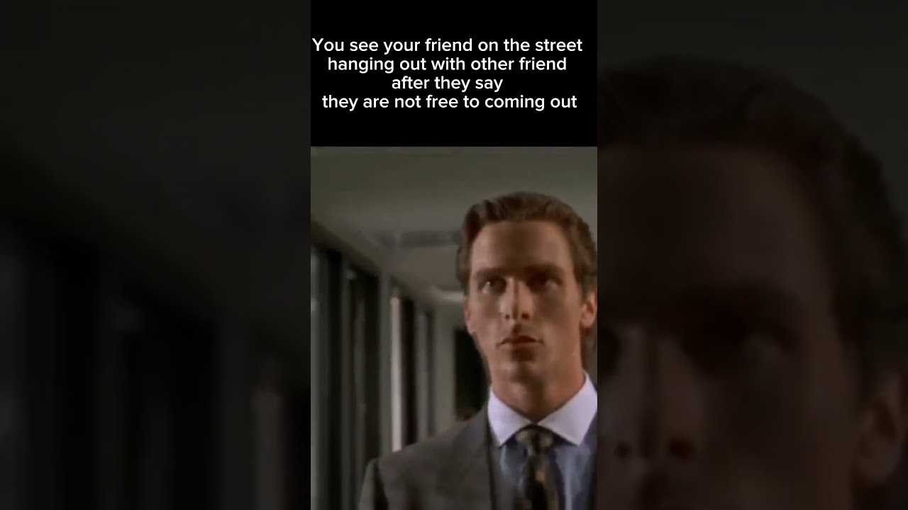 Patrick bateman meme #patrickbateman #sigma #fypシ