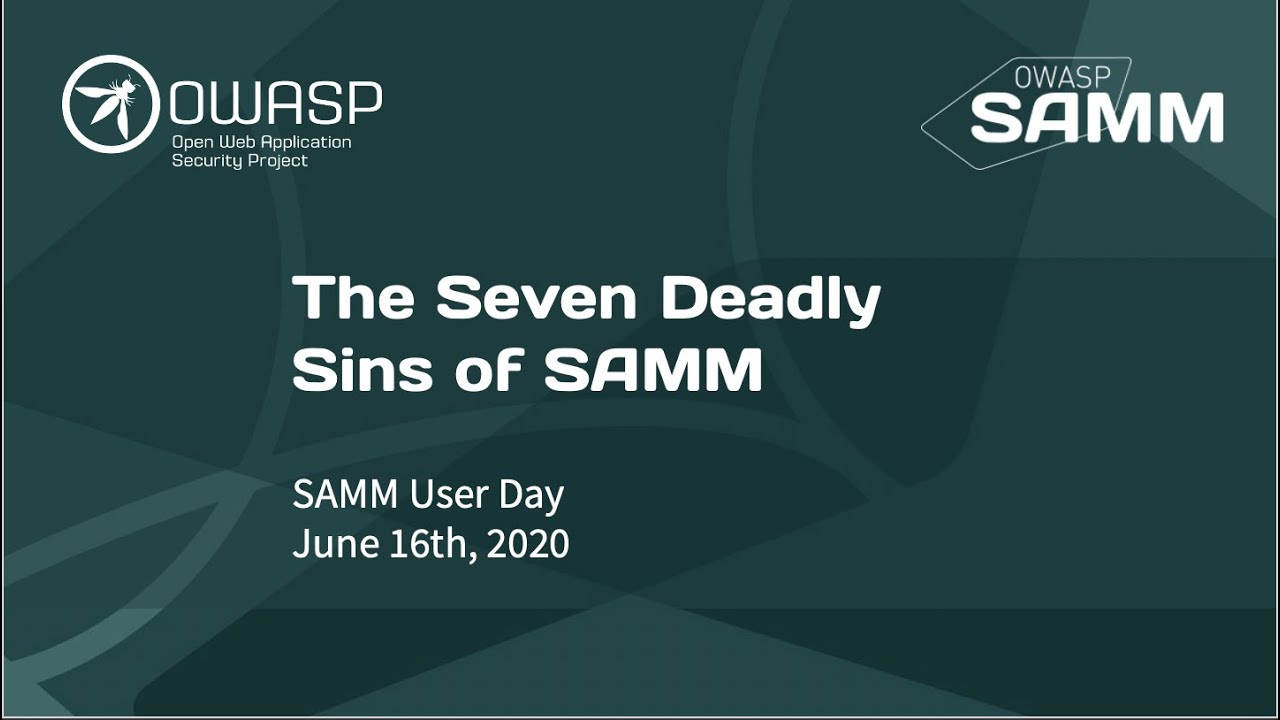 Owasp Samm Framework What You Need To Know