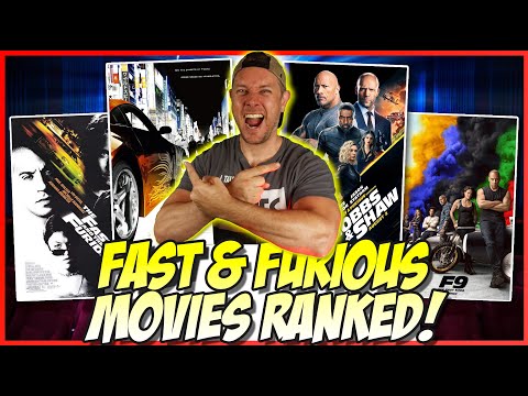 All 10 Fast and Furious Films Ranked (w/ F9)