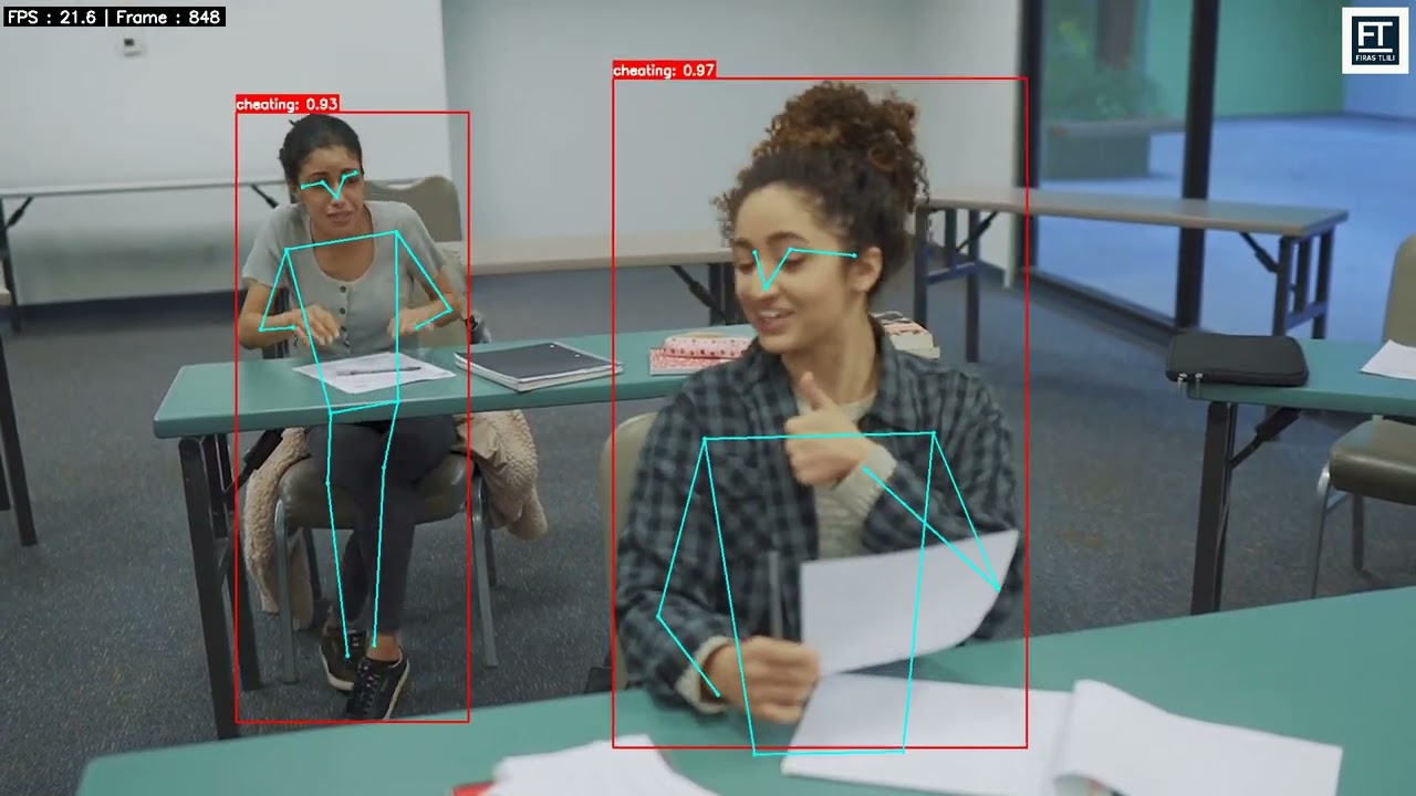 Detecting Cheating vs Normal Behavior in Classroom Settings with YOLOv11 Pose Estimation
