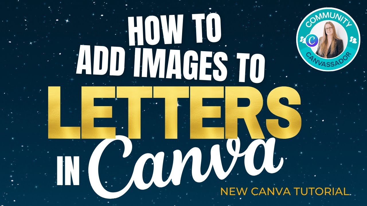 Creating images using letter frames #canva #createoncanva #canvassador
