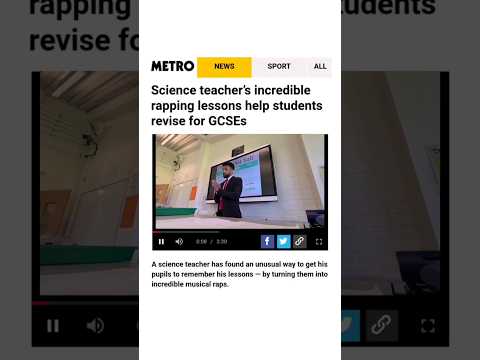 Science Teacher's Incredible Rapping Lessons