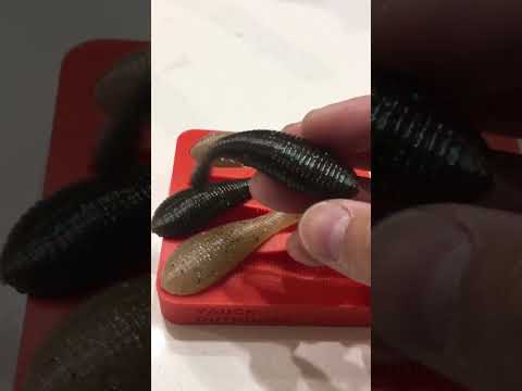 STL file Fat Tail Leech Bait Mold 🎣・Template to download and 3D print・Cults