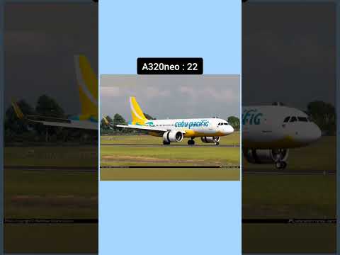Cebu Pacific Fleet as of October 2024 #airlines #plane #aviation #planes #shorts