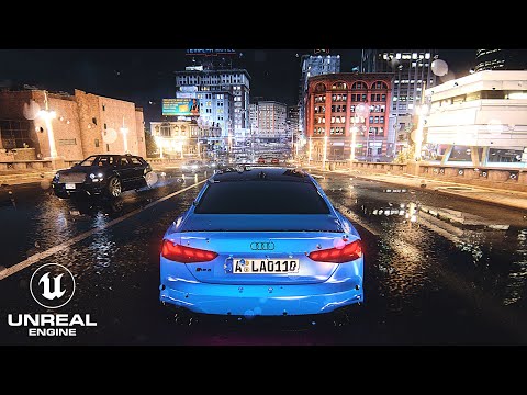 [8k] GTA 5 ►2023 LED Ray Tracing Lighting Mod! UNREAL ENGINE 5 Level Graphics Mod!? Max Settings PC