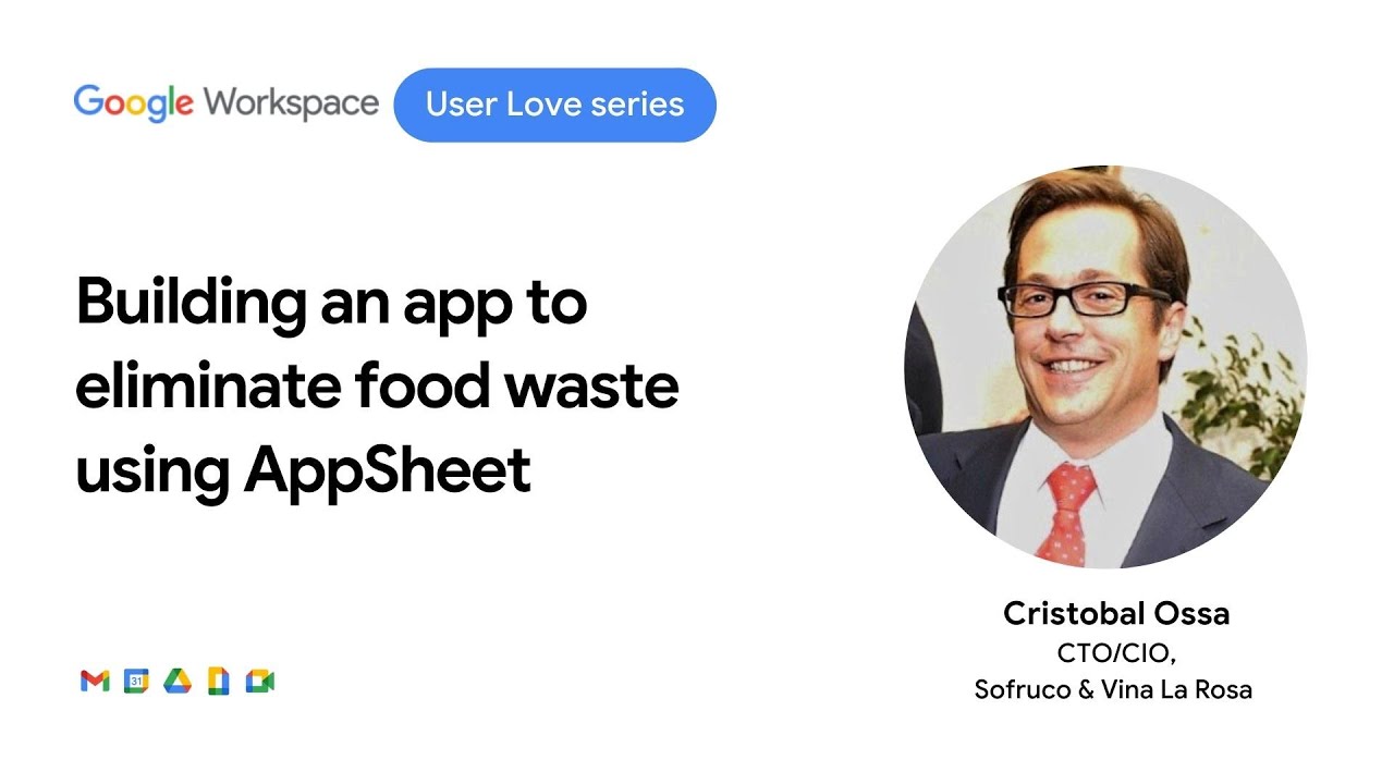 Building an app to eliminate food waste using AppSheet