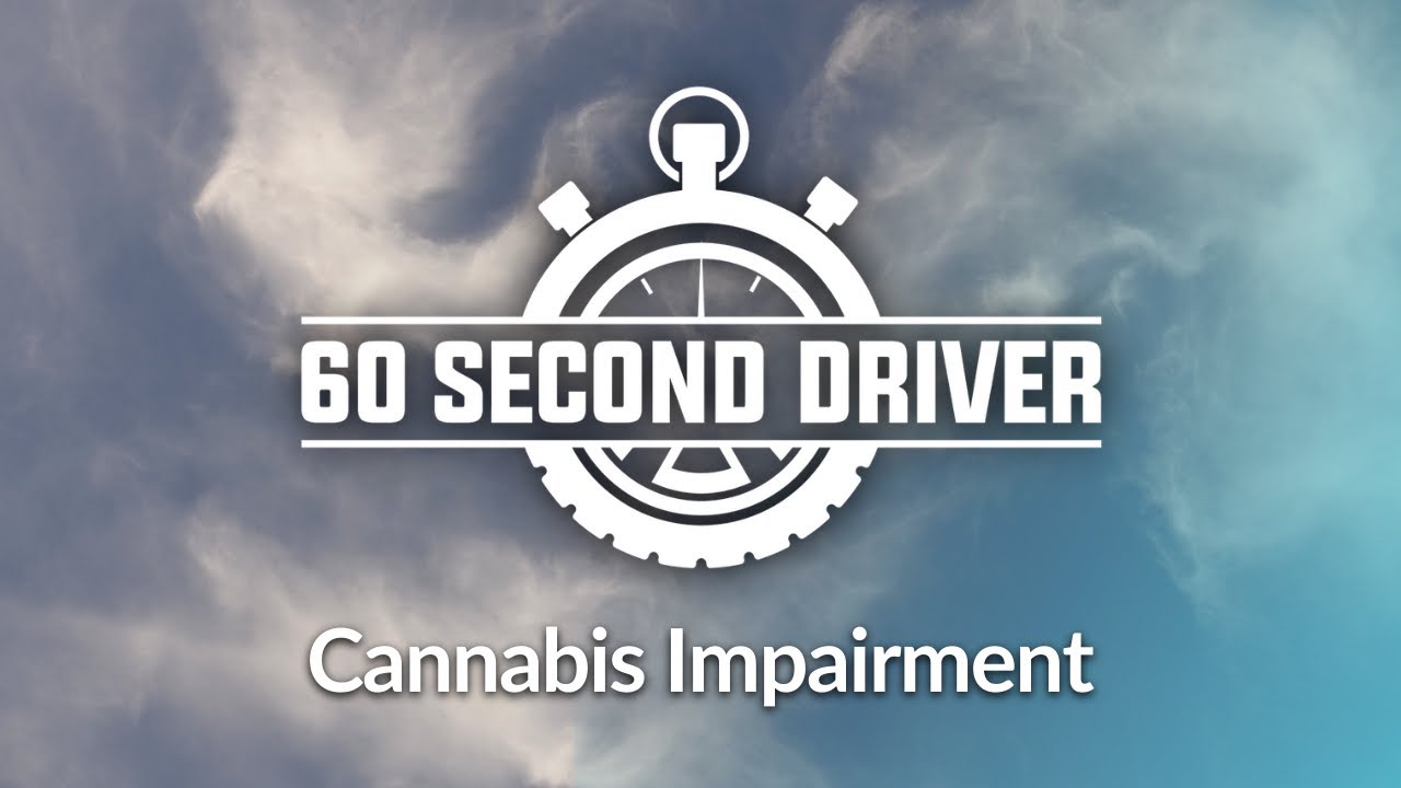 CANNABIS IMPAIRMENT- 60 Second Driver