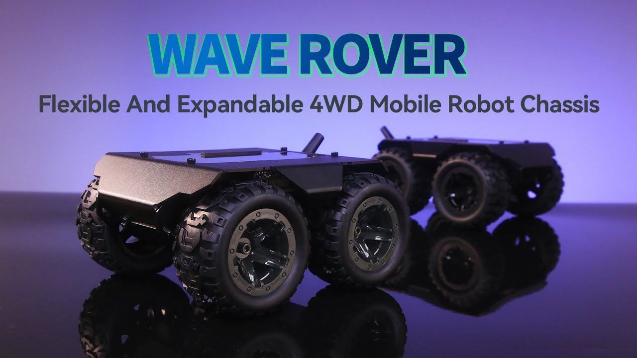 Wave Rover for Jetson Orin Nano / Raspberry Pi