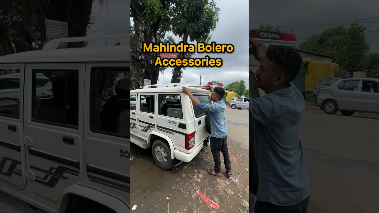 Mahindra Bolero Accessories ✌️ #shots #accessories #mahindrabolero