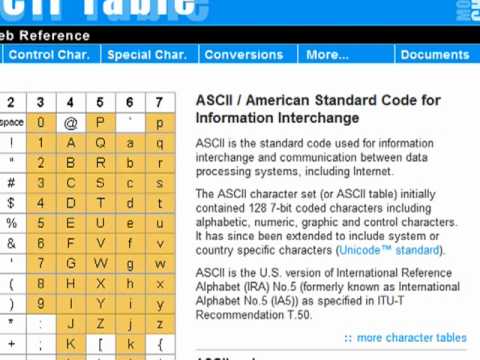 ASCII | Computing